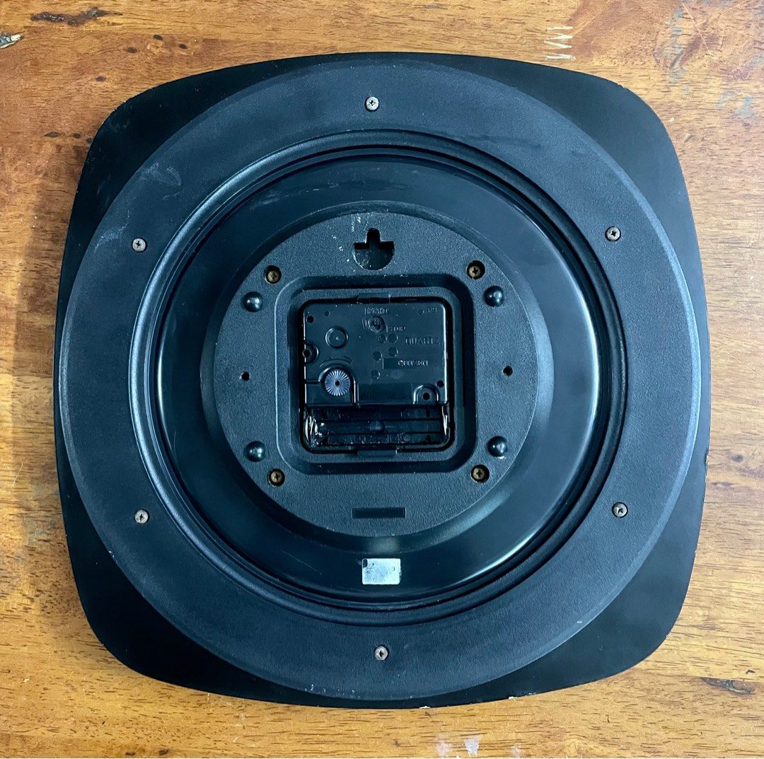 Vintage Citizen Japan Quartz Wall Clock Citizen Japan Movement 26x26cms ...