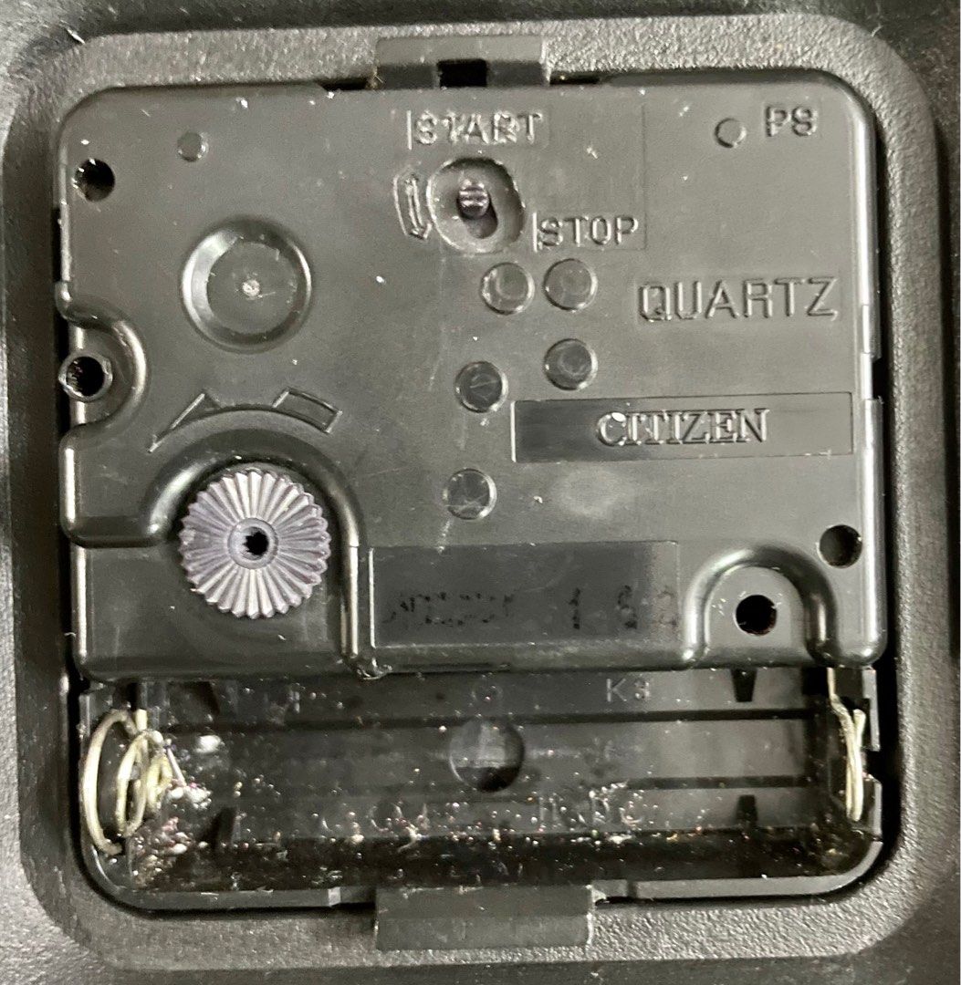 Vintage Citizen Japan Quartz Wall Clock Citizen Japan Movement 26x26cms ...