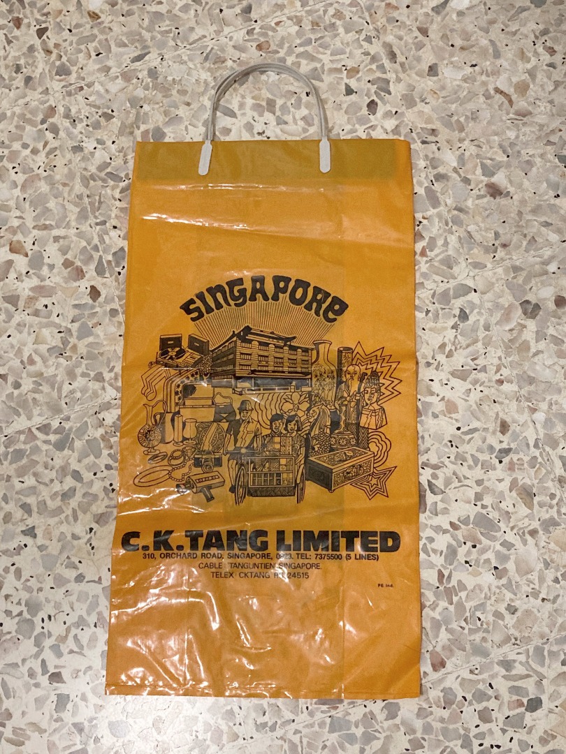 Vintage CK Tang Shopping Bag, Hobbies & Toys, Memorabilia ...