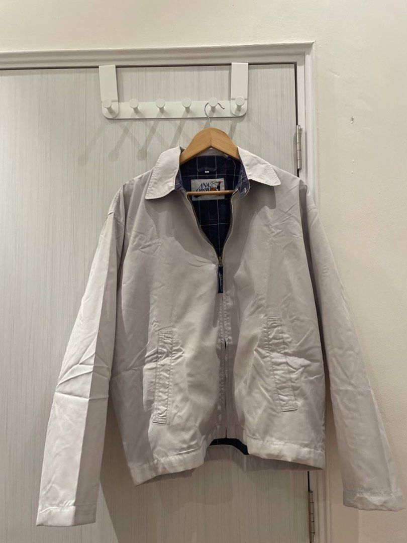 Vintage Coach Jacket Grey, Women's Fashion, Coats, Jackets and ...