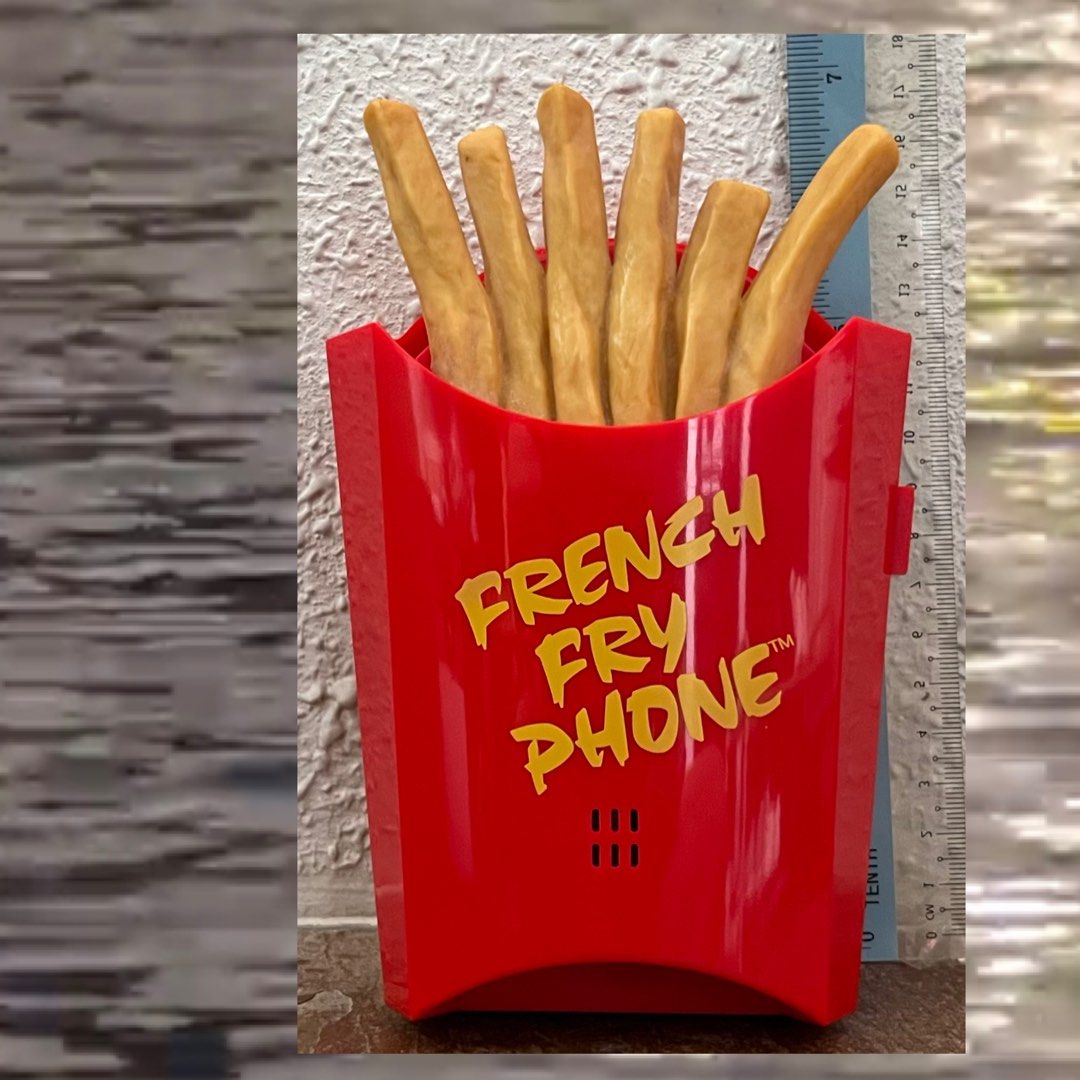 Vintage French Fry Telephone from the early 1990s, Hobbies & Toys ...