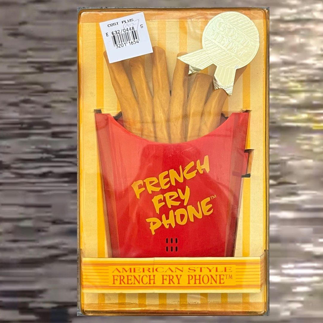 Vintage French Fry Telephone from the early 1990s, Hobbies & Toys ...