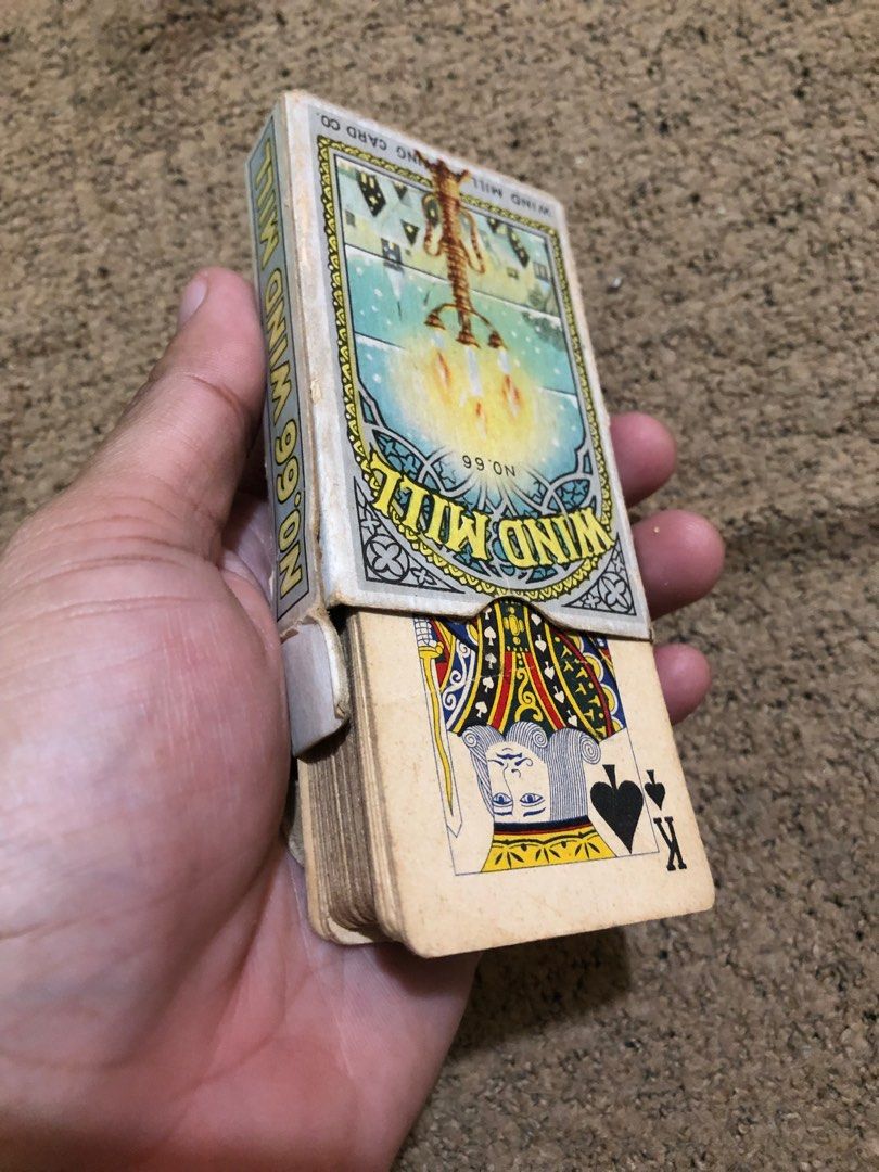 Vintage No.66 Windmill card deck, Hobbies & Toys, Memorabilia ...