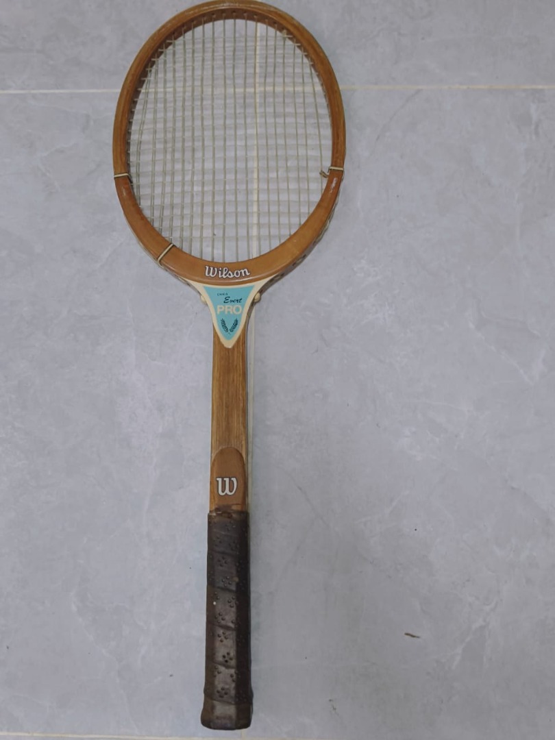 Vintage Wilson tennis racquet, Sports Equipment, Sports & Games, Racket ...