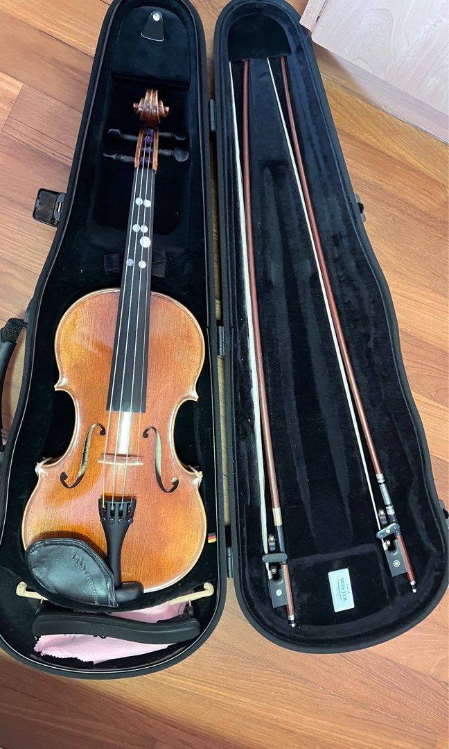 violin(Synwin) with violin box(jakob winter), Hobbies & Toys, Music ...