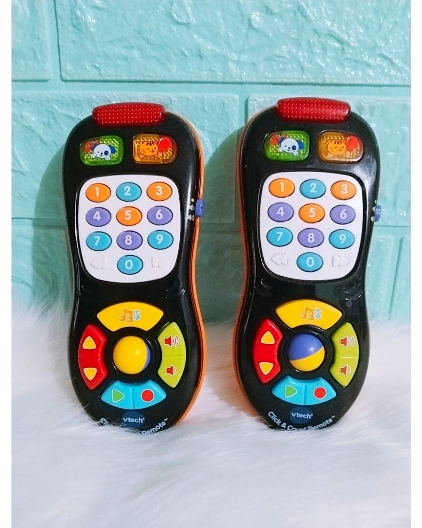 Vtech Click & Count Remote, Babies & Kids, Infant Playtime on Carousell