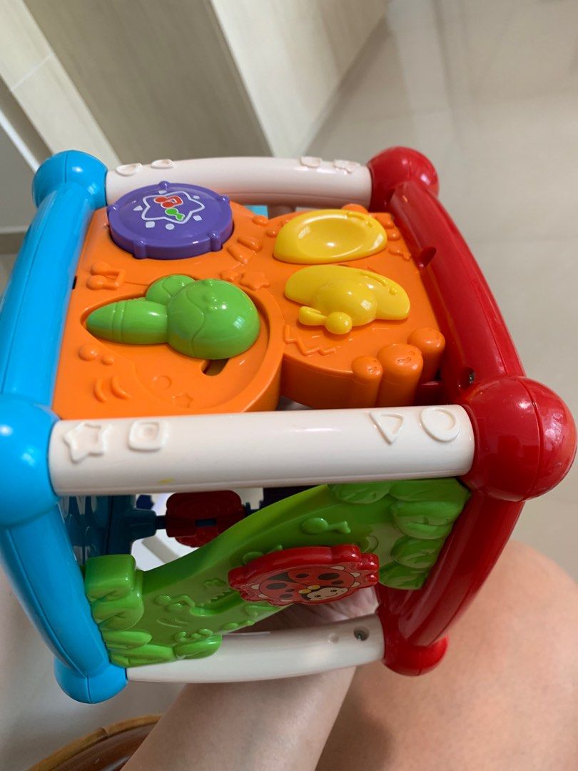 Vtech Turn & Learn Cube, Babies & Kids, Infant Playtime on Carousell