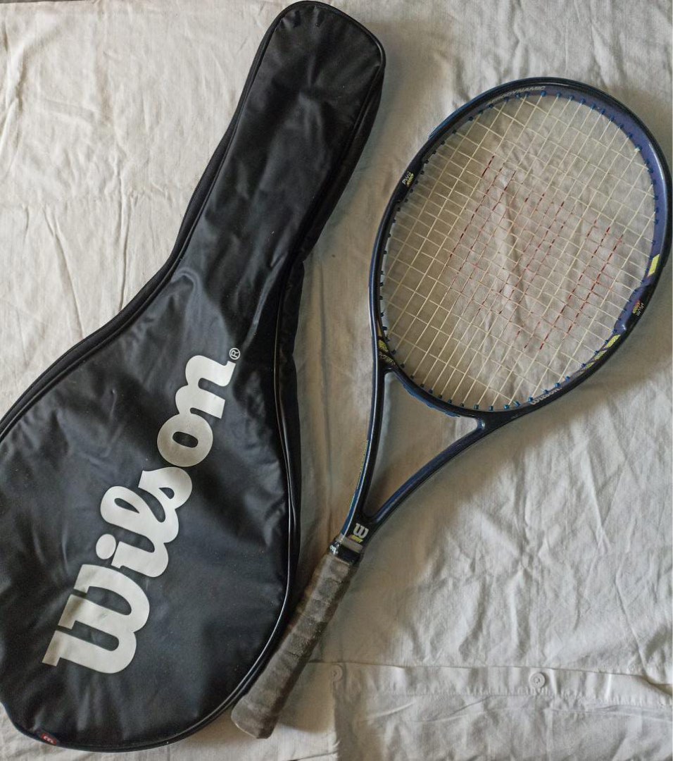 Wilson Graphite Aggressor Tennis Racket High Beam Series, Sports ...