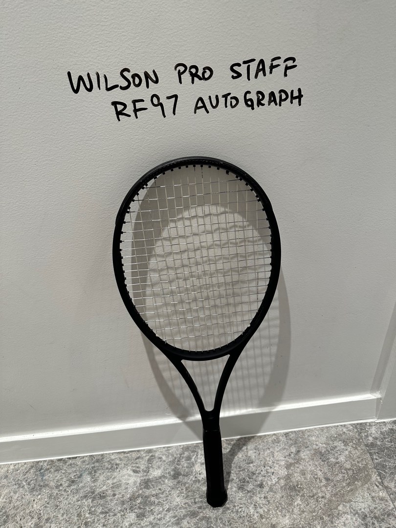 Wilson Pro Staff RF97 Autograph, Sports Equipment, Sports & Games ...