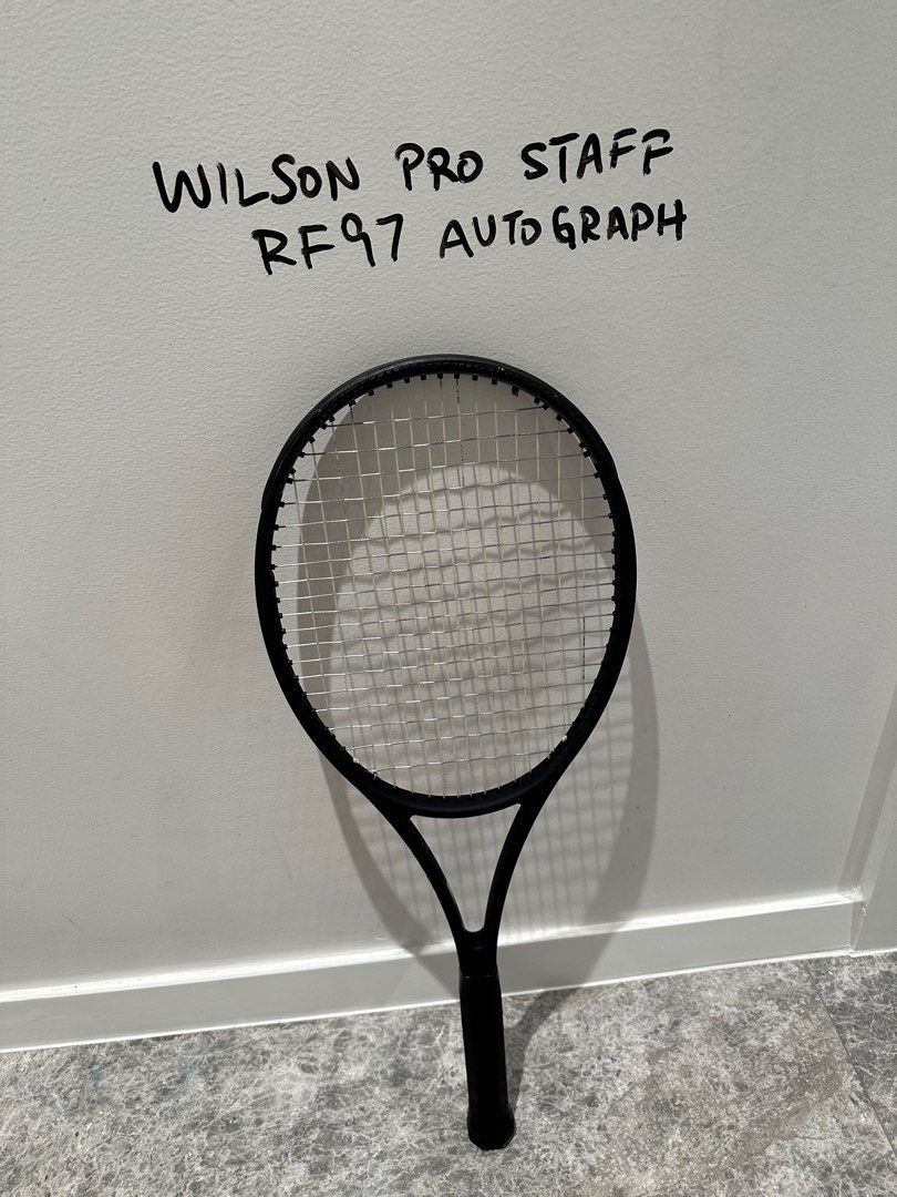 Wilson Pro Staff RF97 Autograph, Sports Equipment, Sports & Games ...