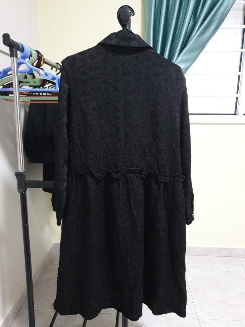 Woman JKJS black qipao, Women's Fashion, Dresses & Sets, Traditional ...