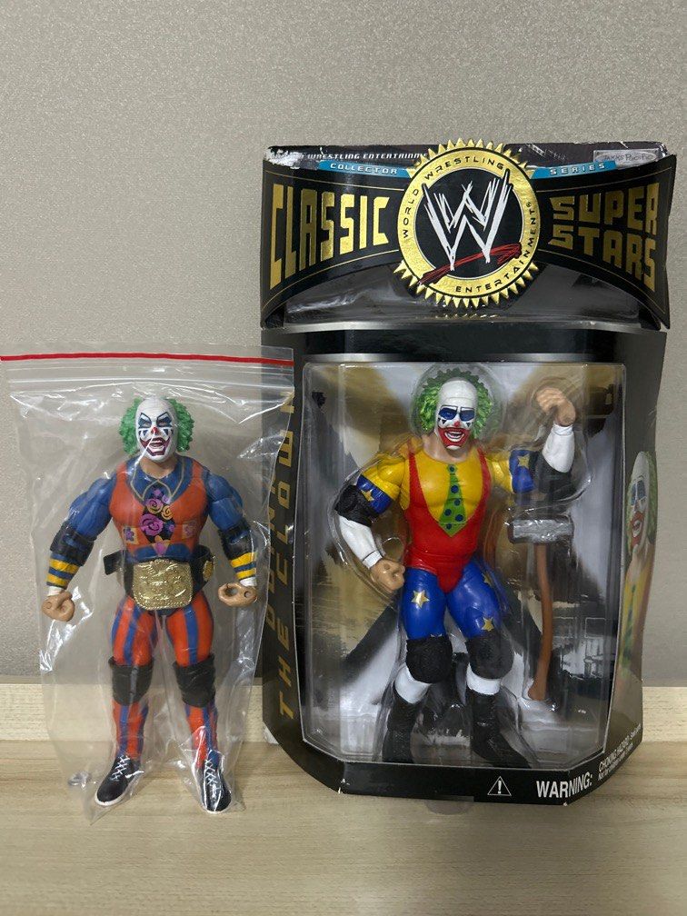 WWE “Evil” Doink & Doink The Clown & Ric Flair Jakks Pacific Classic ...