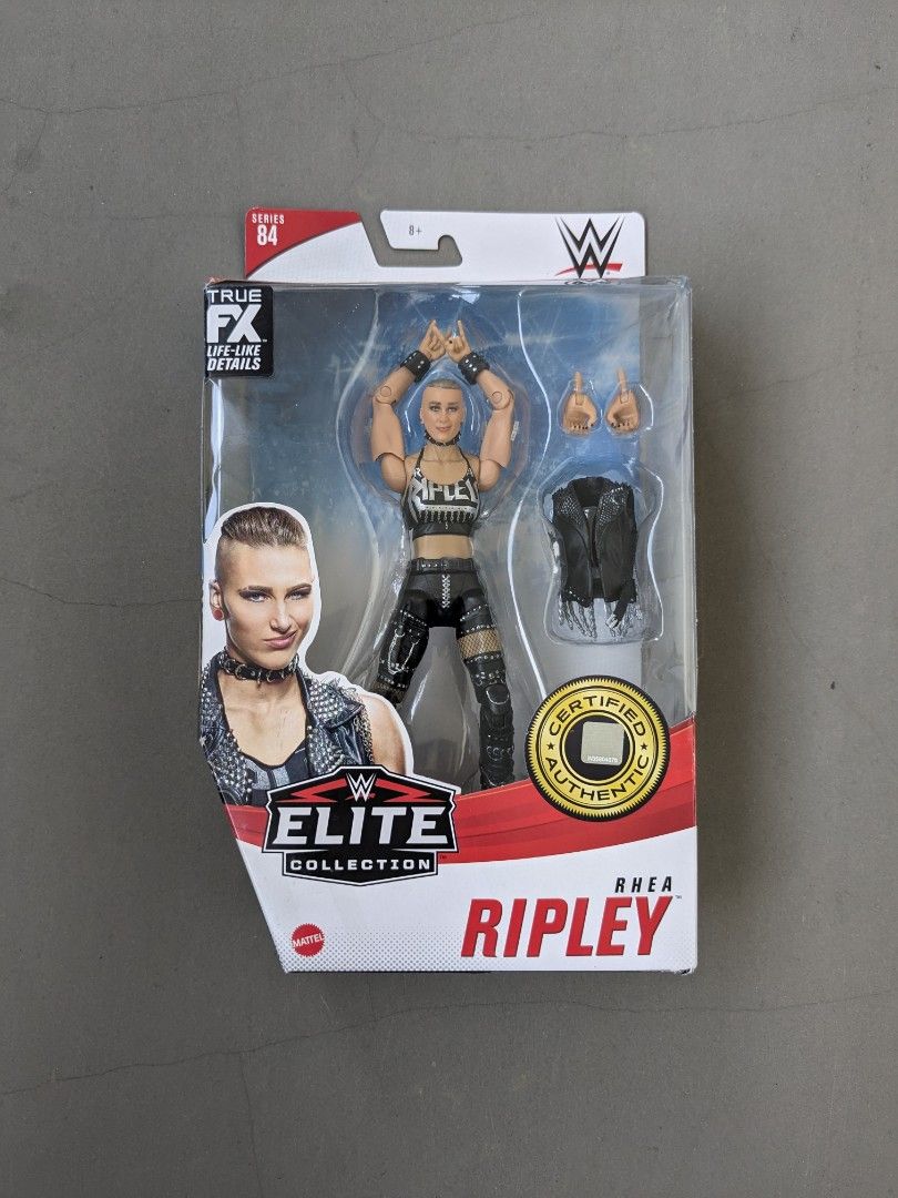 WWE Rhea Ripley Elite 84 Action Figure, Hobbies & Toys, Toys & Games on ...