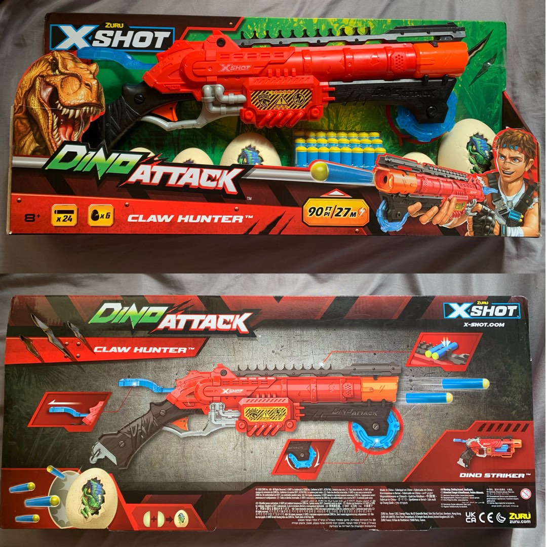 X Shot Zuru Dino Attack, Hobbies & Toys, Toys & Games on Carousell