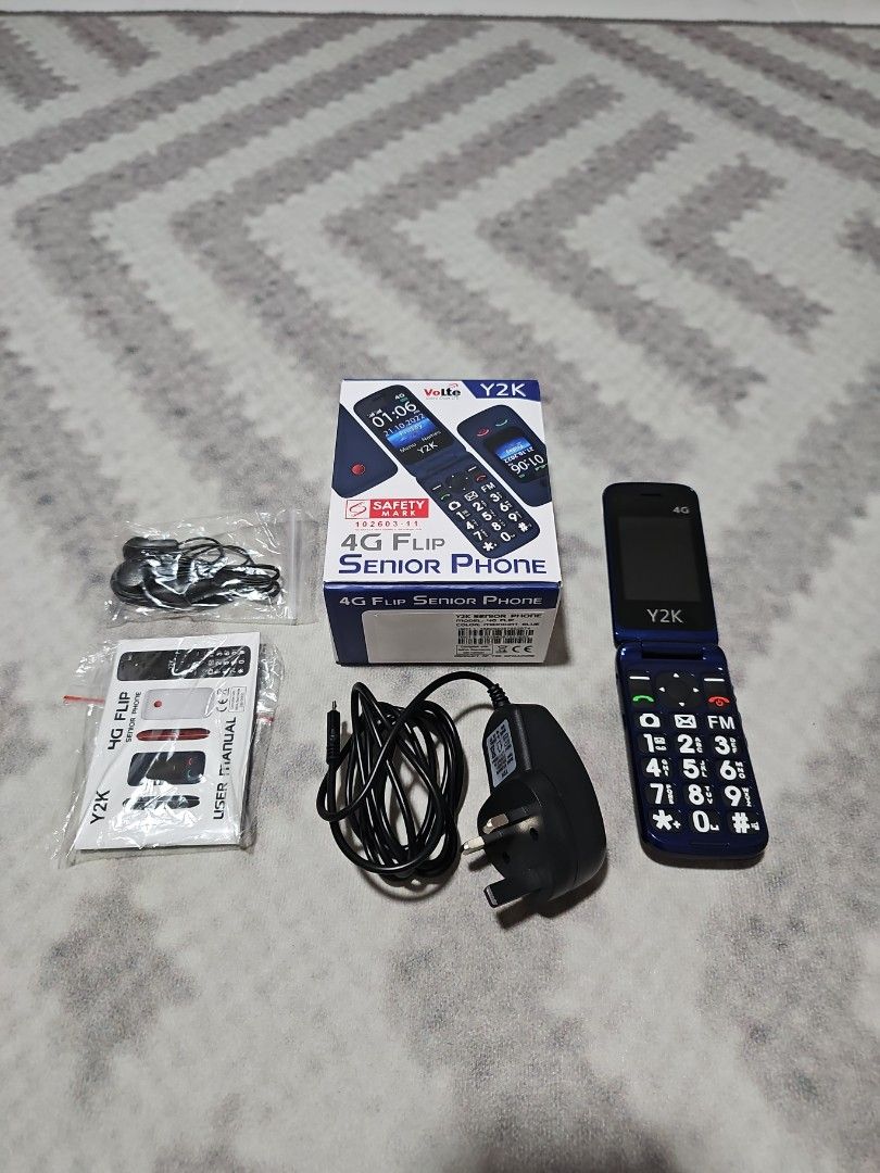 Y2K Senior Phone (Support Simba SIM), Mobile Phones & Gadgets, Mobile ...
