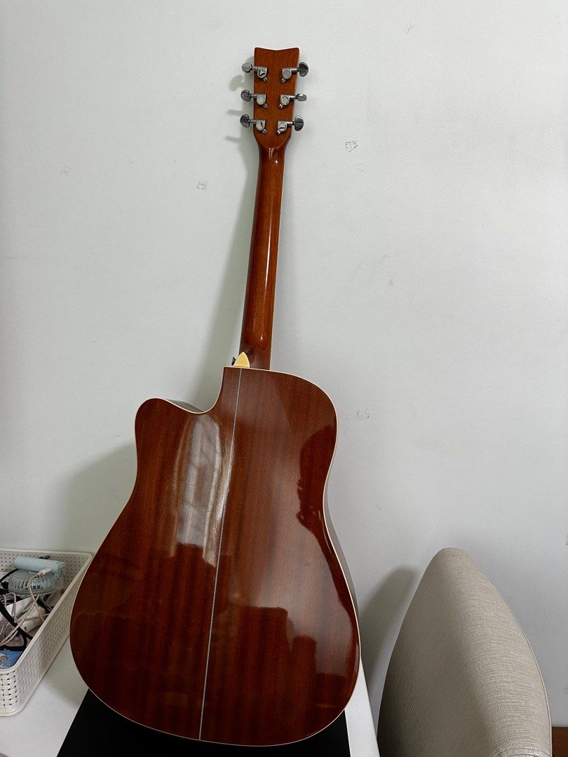 Yamaha Acoustic Guitar FG - 720 C, Hobbies & Toys, Music & Media ...