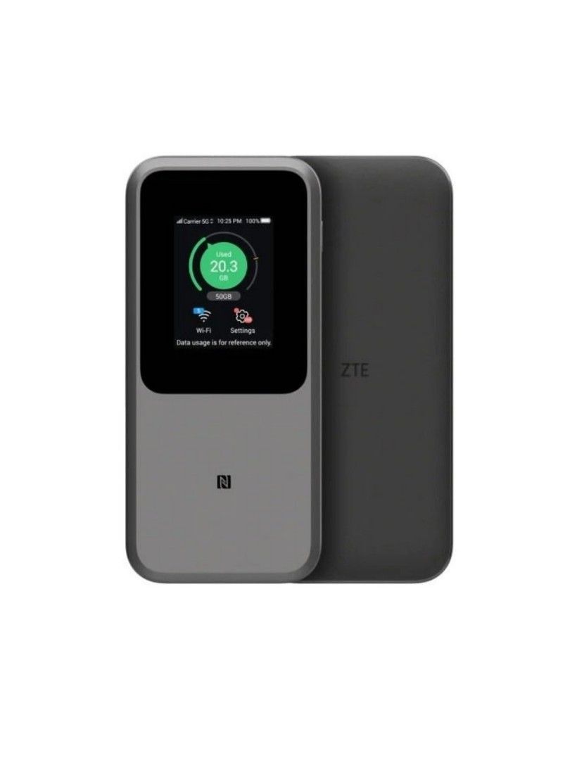 ZTE MU5120 5G MIFI Portable Hotspot (5G 2.7Gbps Share 10000MaH) WIFI 6 ...