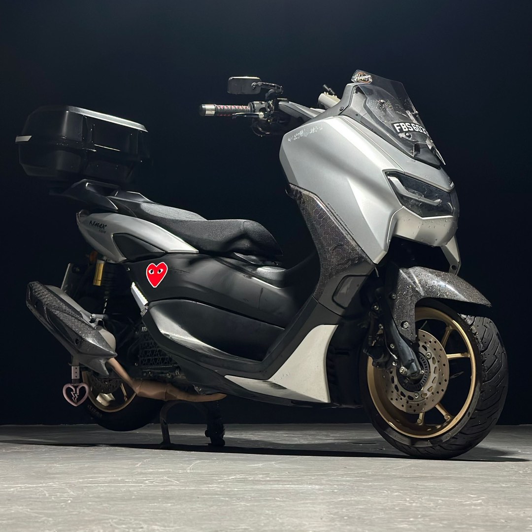 $0 Ride away YAMAHA NMAX V2, Motorcycles, Motorcycles for Sale, Class ...