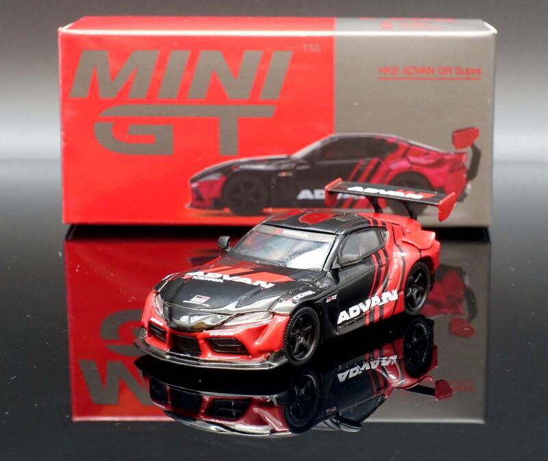 1/64 Mini GT HKS Advan GR Supra, Hobbies & Toys, Toys & Games on Carousell