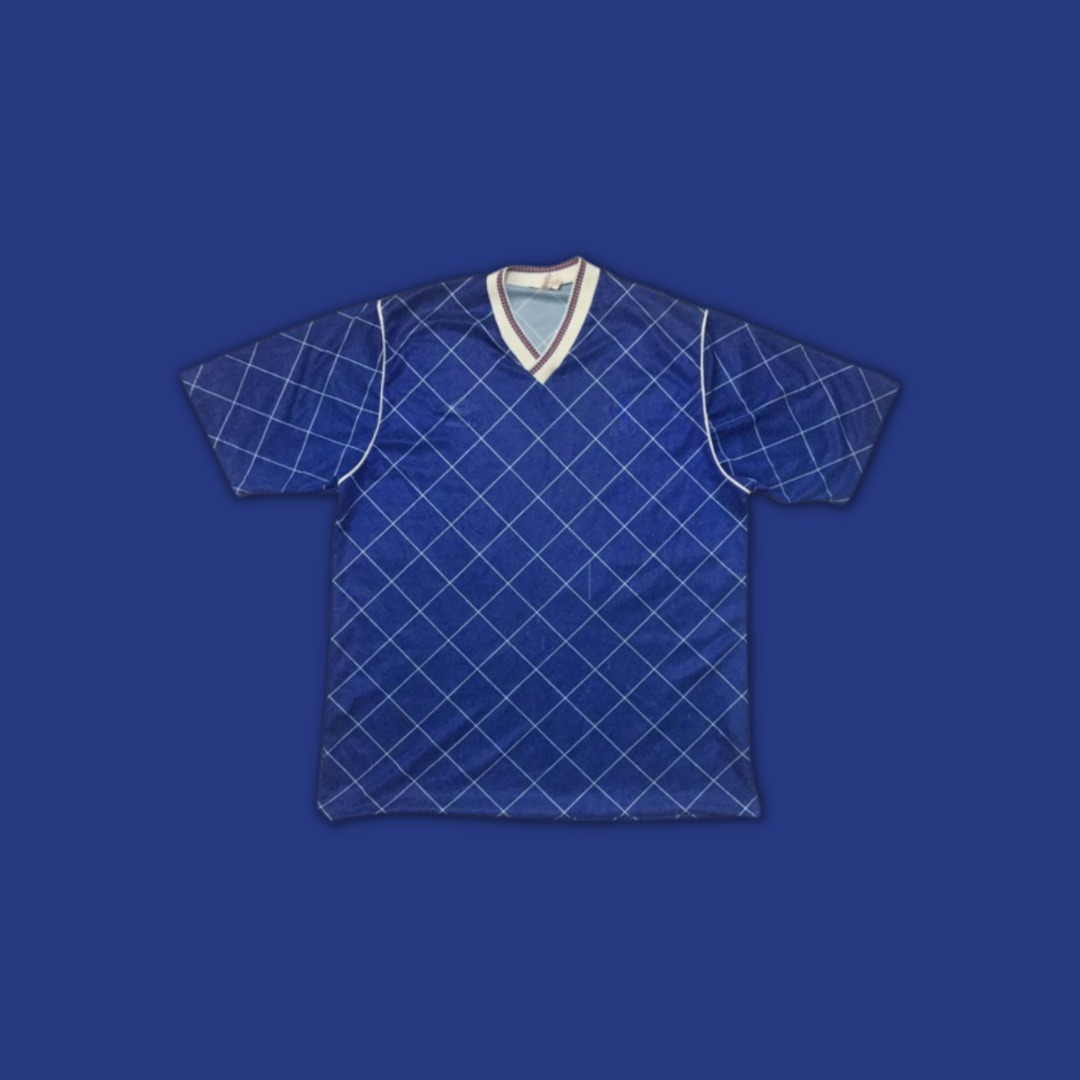 1987-1988 CHELSEA FC HOME VINTAGE PLAIN JERSEY (VINTAGE BEATERS), Men's ...