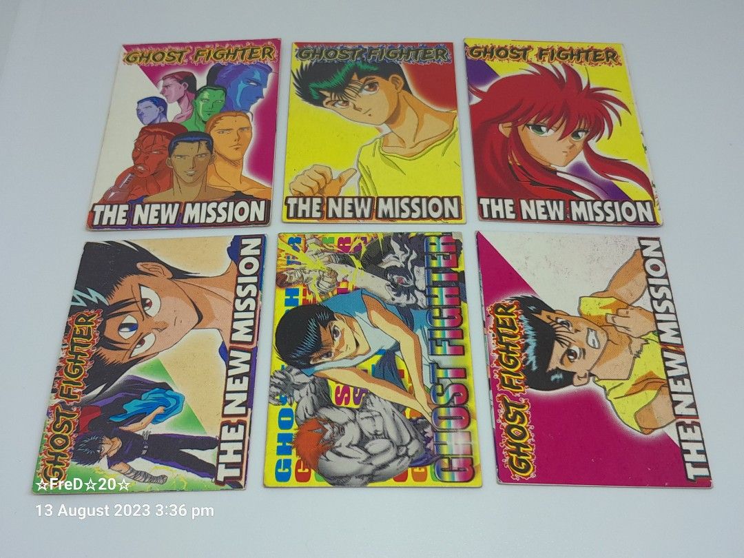 1990s Ghost Fighter Series 14 Half Size Teks (6pcs), Hobbies & Toys ...
