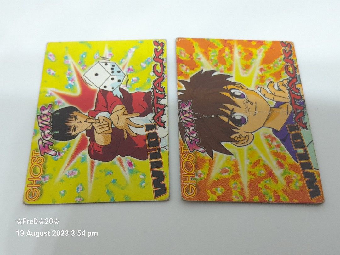 1990s Ghost Fighter Series 28 Half Size Teks (2pcs), Hobbies & Toys ...