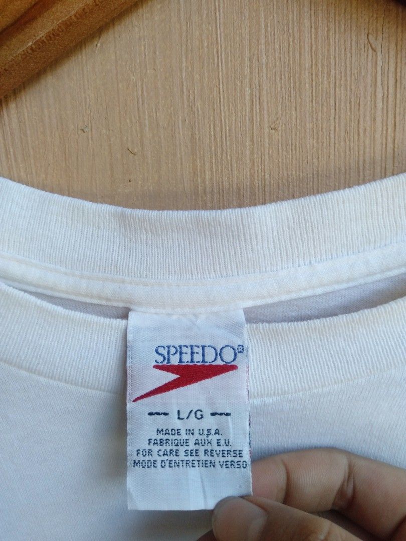 1995 vintage speedo authentic sports shirt, Men's Fashion, Tops & Sets ...