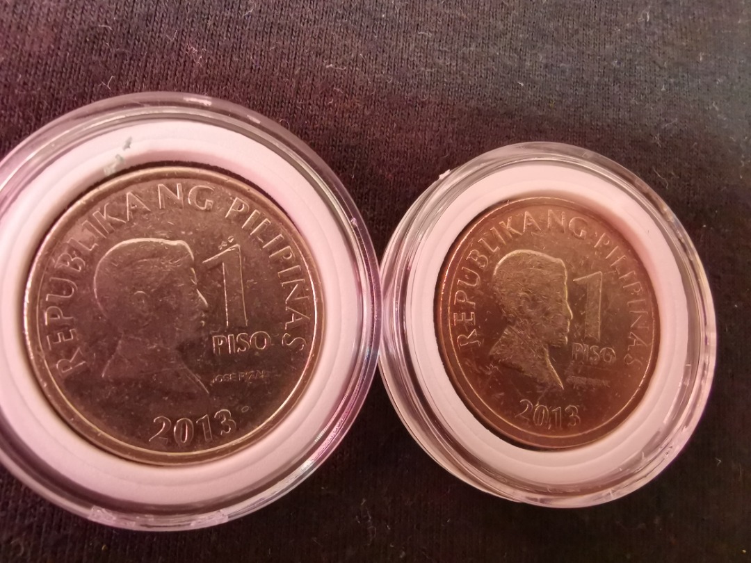 2013 1 peso coin. 1 with error double edge, Everything Else, Looking ...