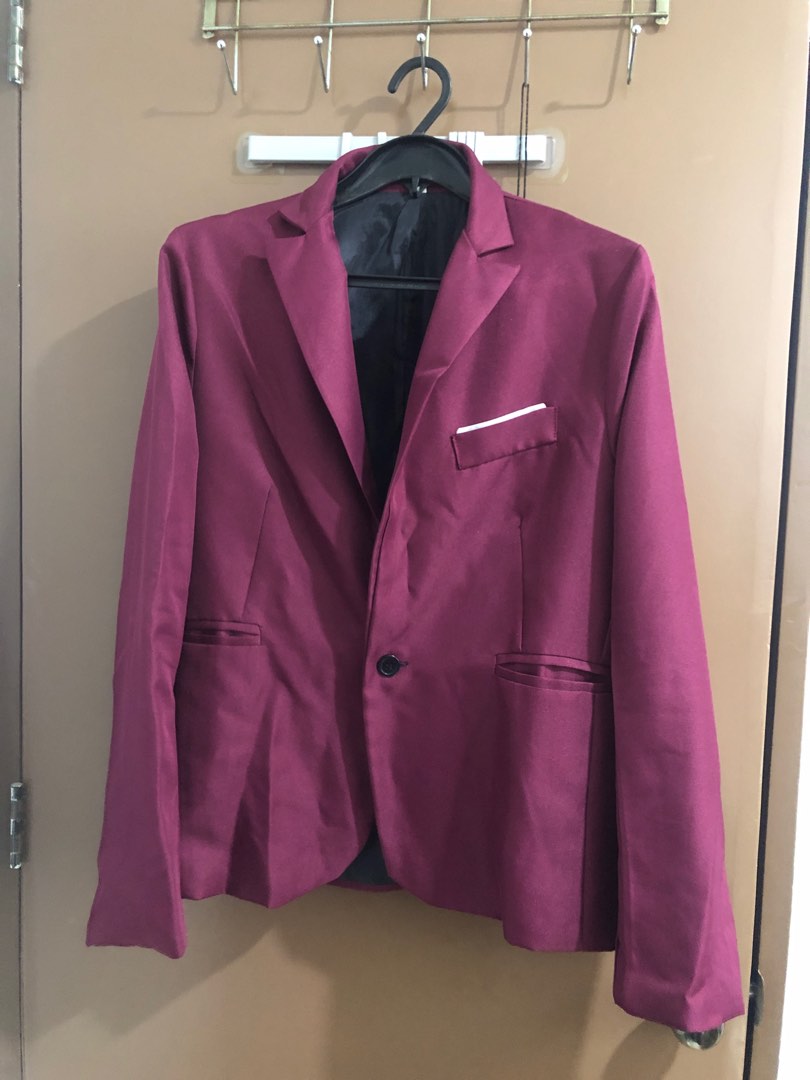 2-piece Formal Suit Tuxedo Coat, Men's Fashion, Coats, Jackets and ...