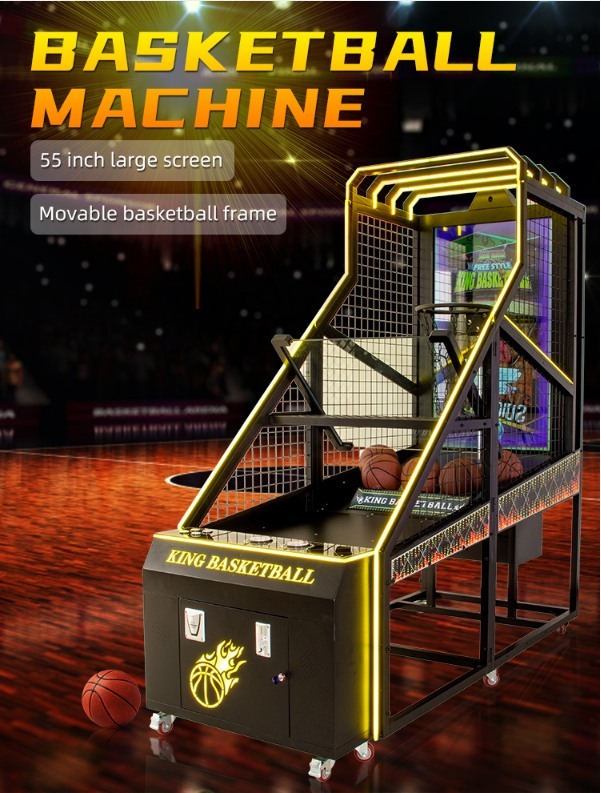 55" Large Screen Basketball Machine, Sports Equipment, Sports & Games ...