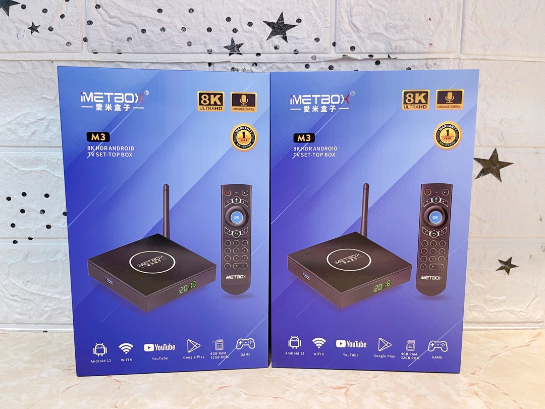 抵玩最新款愛米盒子 Imetbox M3, 香港全新原裝行貨。盒子專賣店，信心保證。, 家庭電器, 電視 & 其他娛樂, 串流媒體及集線器 ...