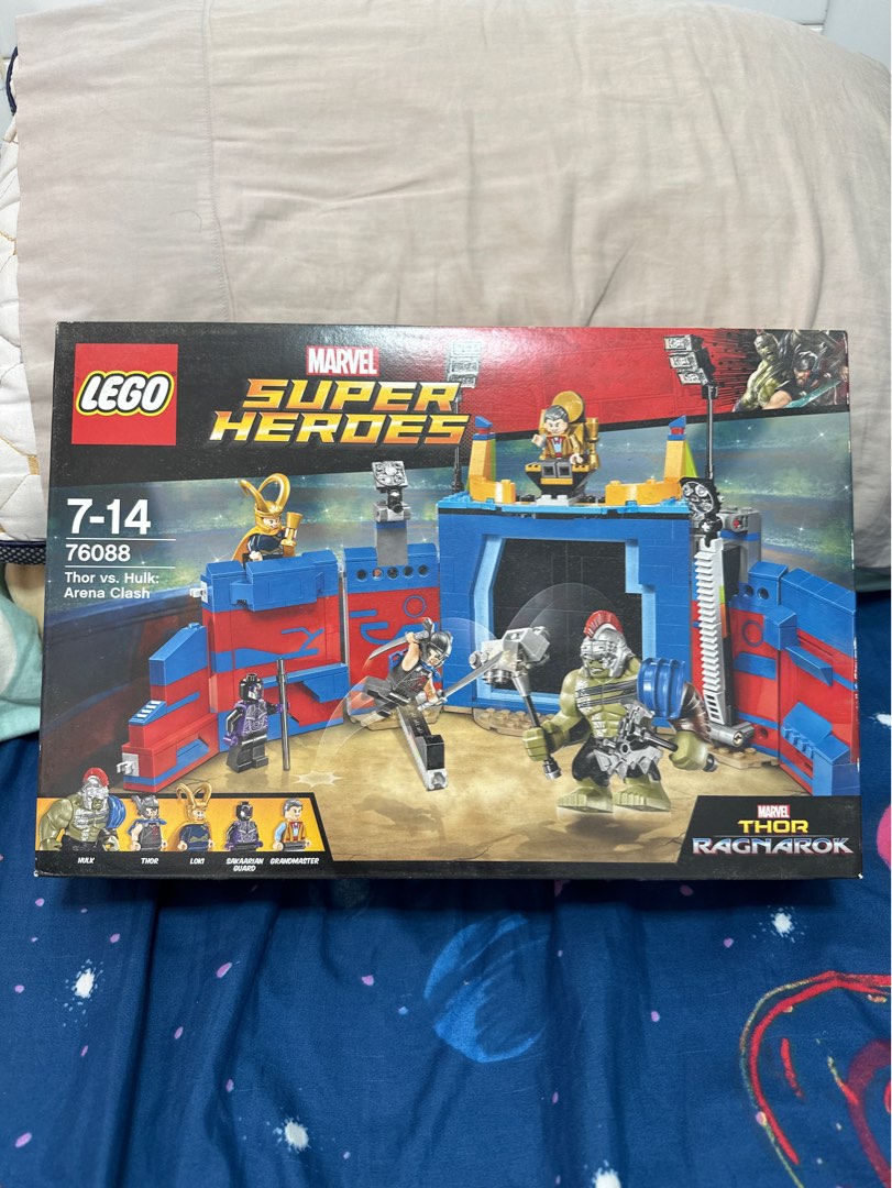 全新絕版靚盒 LEGO 76088 MARVEL SUPER HEROES Hulk, 興趣及遊戲, 玩具 & 遊戲類 - Carousell