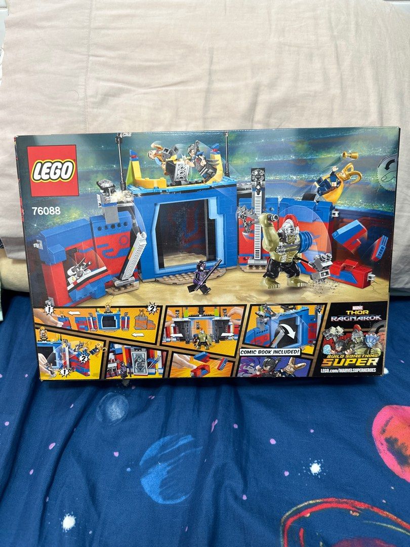 全新絕版靚盒 LEGO 76088 MARVEL SUPER HEROES Hulk, 興趣及遊戲, 玩具 & 遊戲類 - Carousell