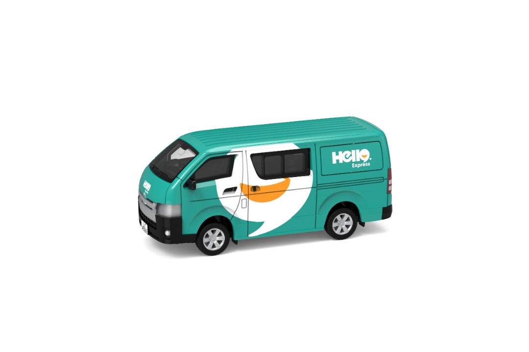 [預訂] Tiny 城市 1/76 合金車仔 - 豐田Hiace Hello Express | [Pre-order] Tiny City 1/76 Die-cast Model Car ...