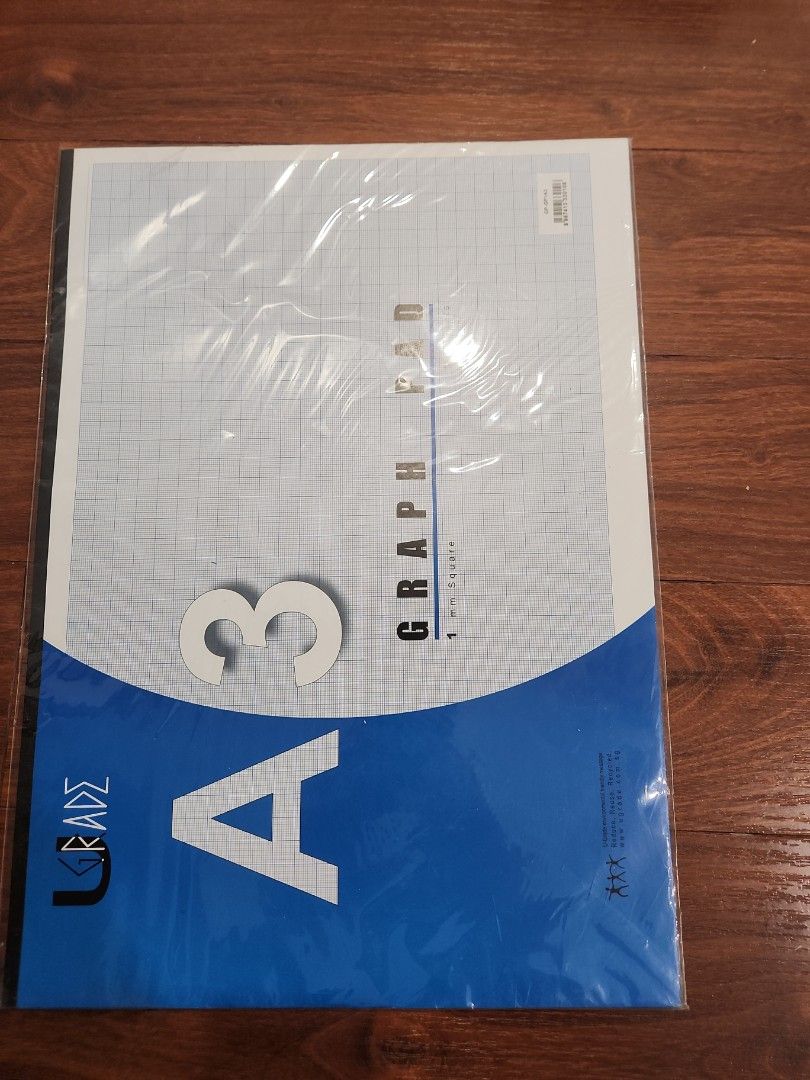 A3 graph pad sheets untouched, Hobbies & Toys, Stationery & Craft ...