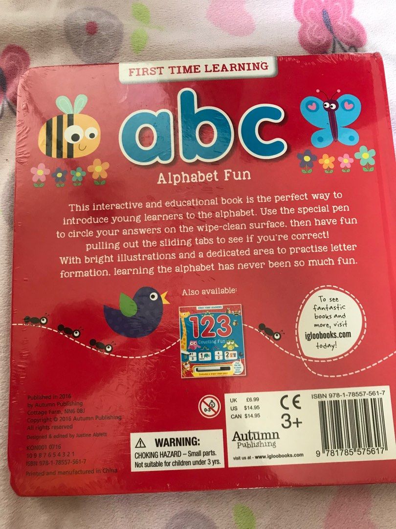 Abc Alphabet Fun, Hobbies & Toys, Books & Magazines, Children's Books ...