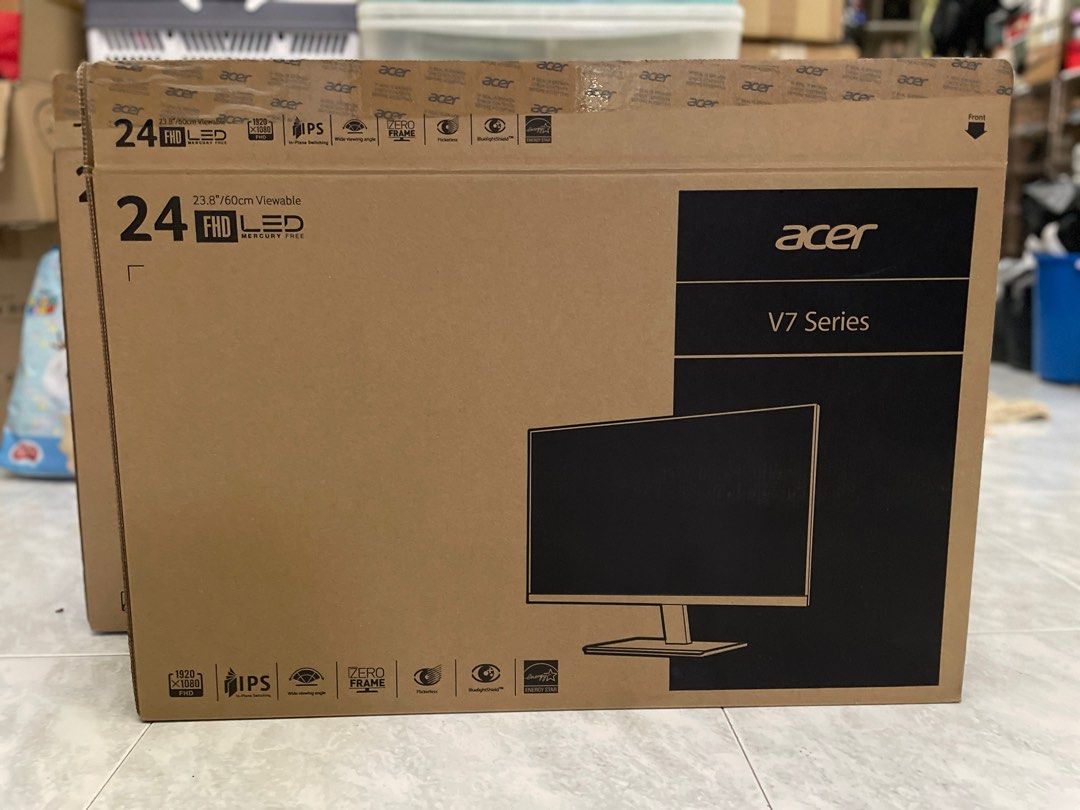 Acer V246HL 24 inch Widescreen LCD Monitor, Computers & Tech, Parts ...