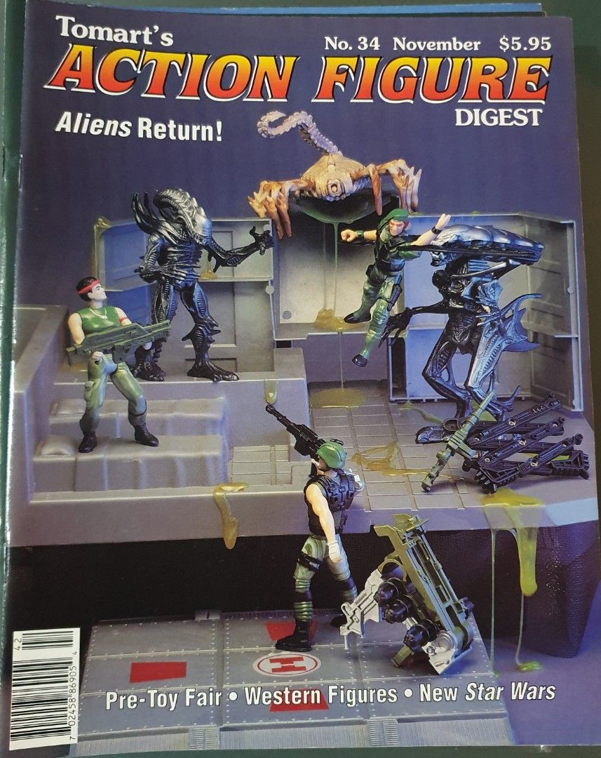 Action Figure and Toy Review Magazines Star Wars Angela Star Trek Spawn ...