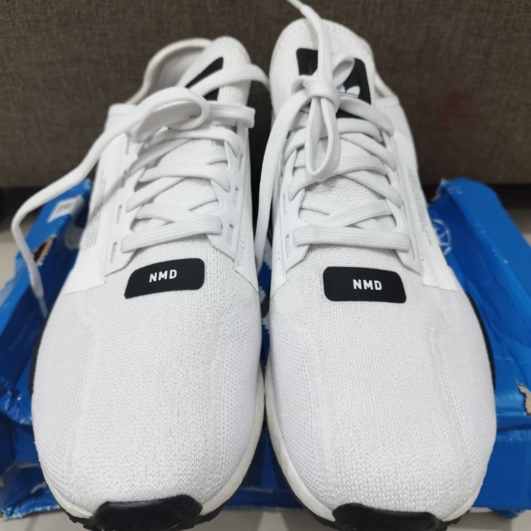 Adidas NMD R1 V2 Core Black White Original BNIB Resmi GX6368 Sepatu ...