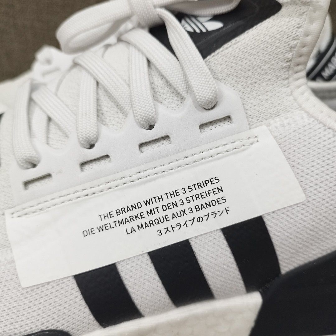 Adidas NMD R1 V2 Core Black White Original BNIB Resmi GX6368 Sepatu ...