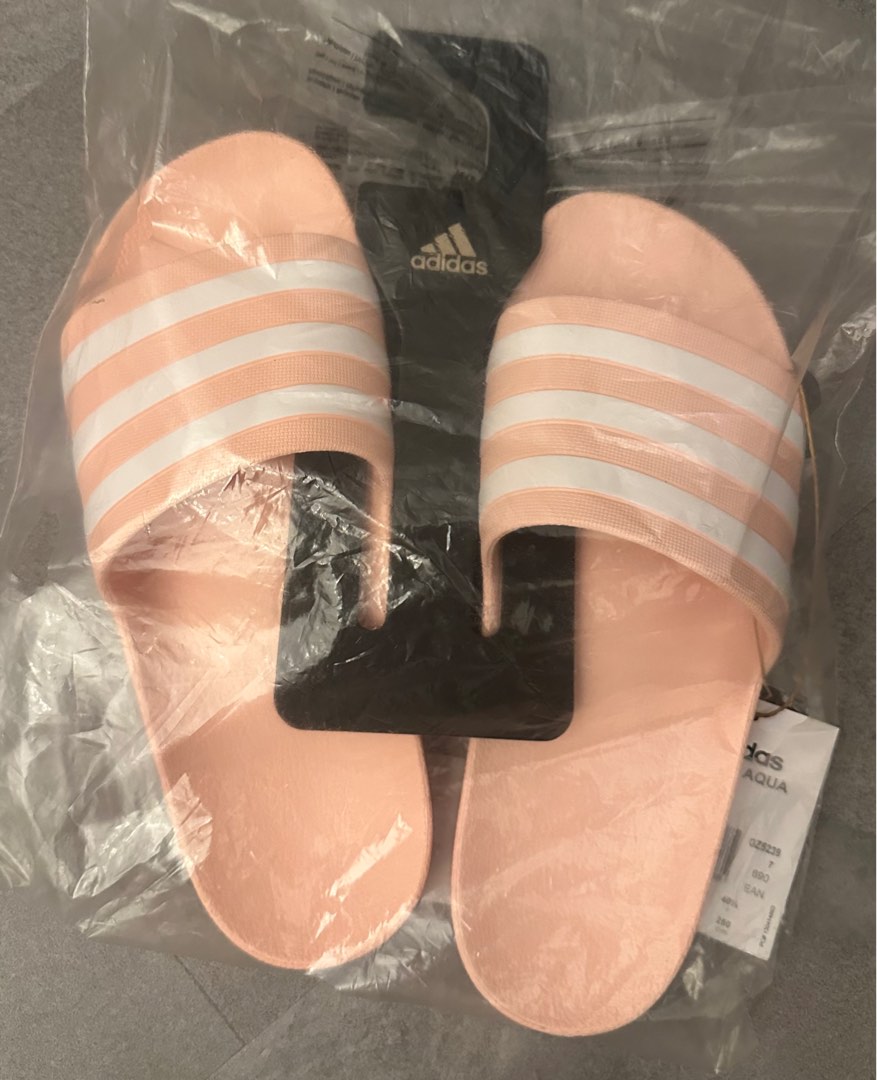 Adidas Sliders, Women's Fashion, Footwear, Flipflops and Slides on ...