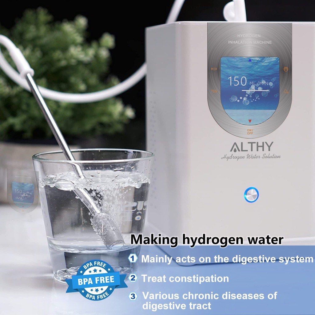 ALTHY Hydrogen generator inhalation water, Health & Nutrition, Medical ...