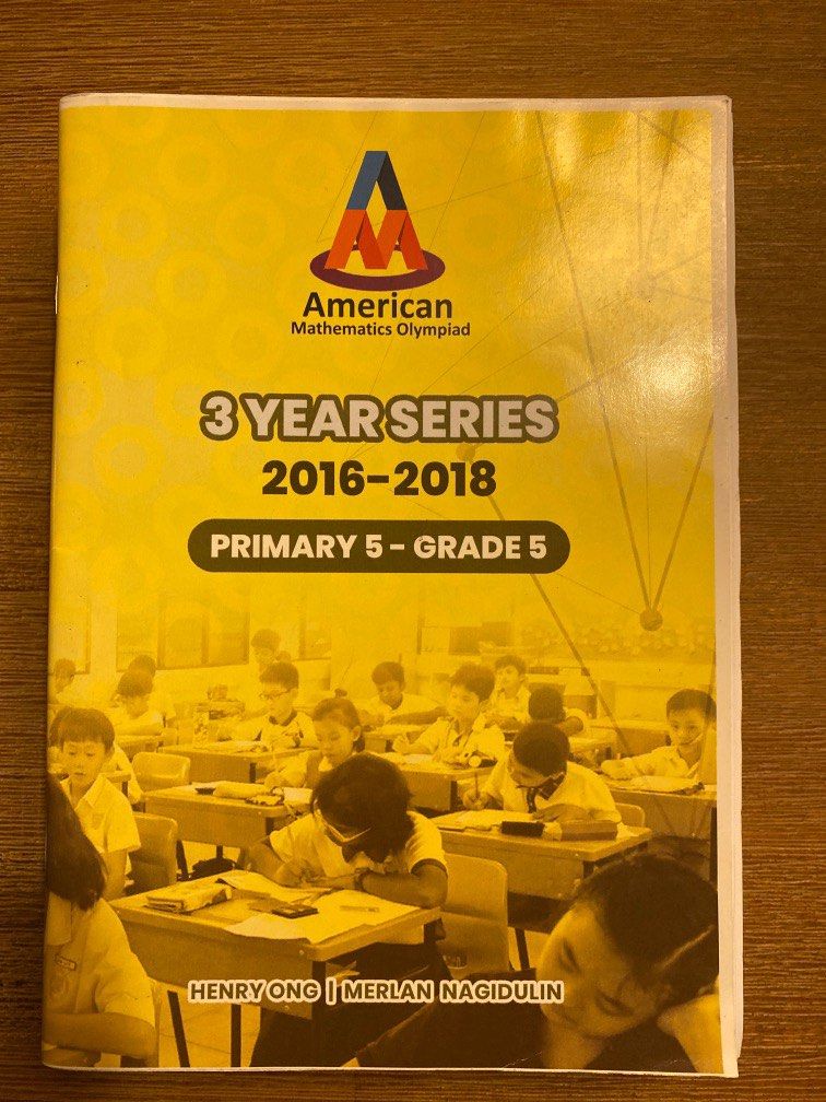 American Math Olympiad past papers Grade5, Hobbies & Toys, Books ...