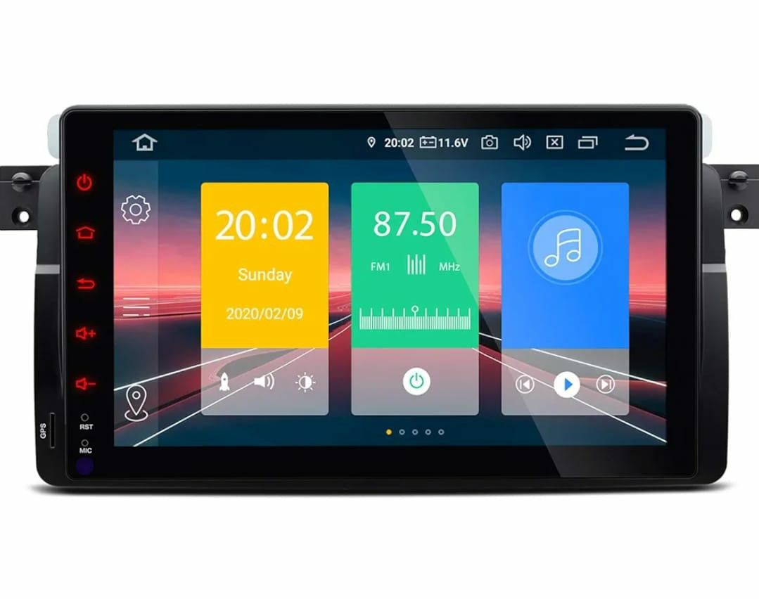 Android Player Car Stereo Radio 9 Inch Touch Screen GPS Navigation Head ...