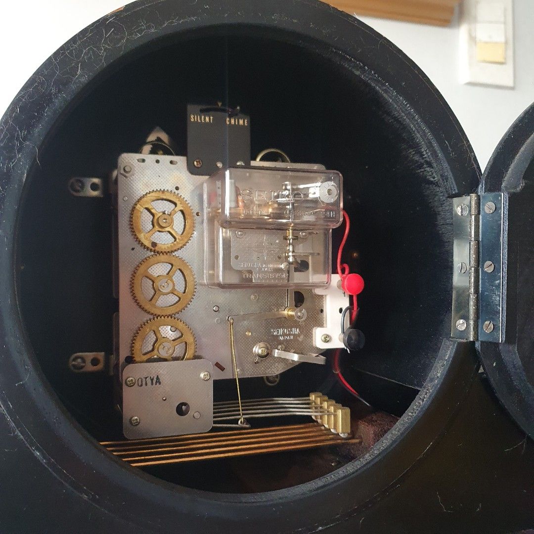 Antique Seiko Transistor Clock Westminster Chime Japan, Furniture ...