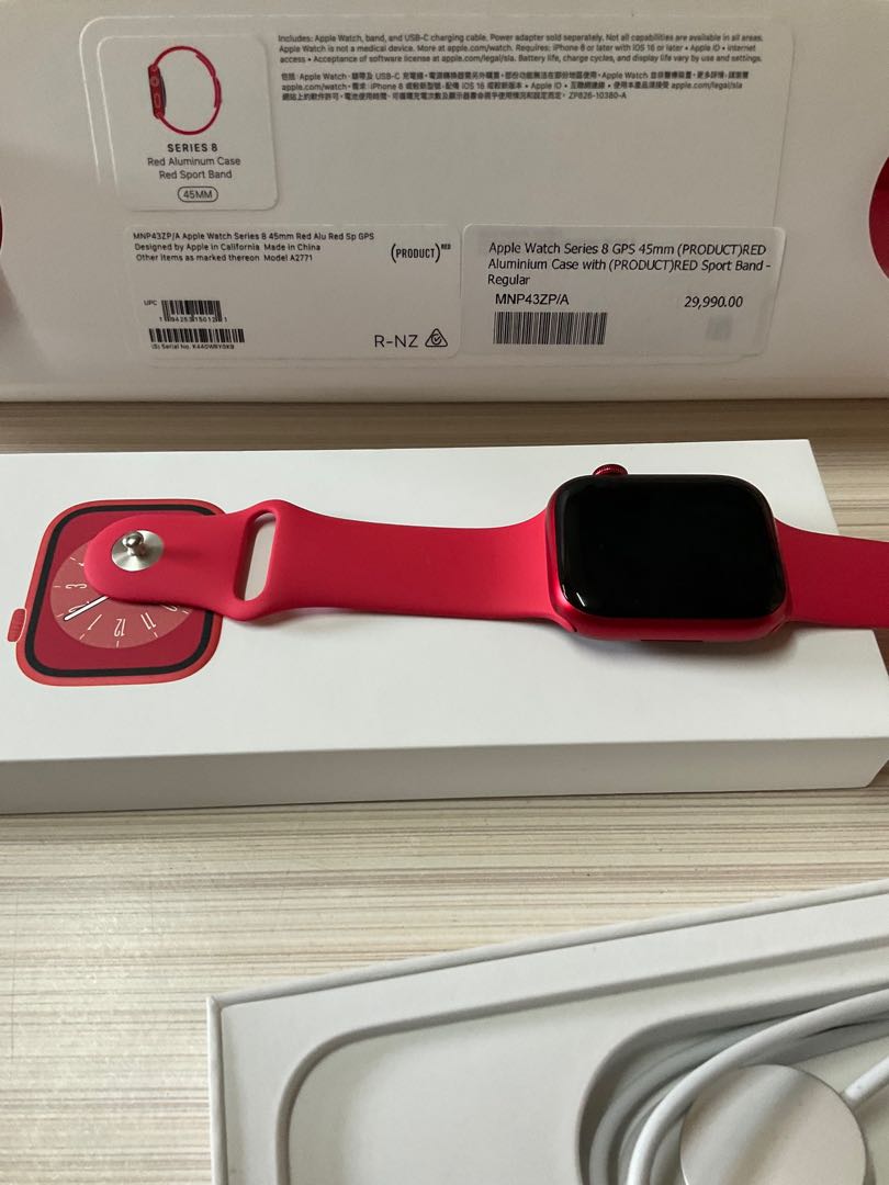 apple watch series 8 45mm red edition, Mobile Phones & Gadgets ...