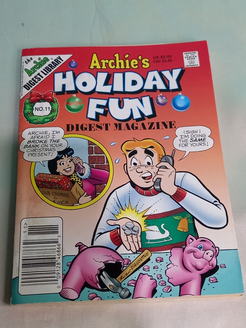 Archie's Holiday Fun Digest Magazine #11 Comics December 2006, Hobbies ...