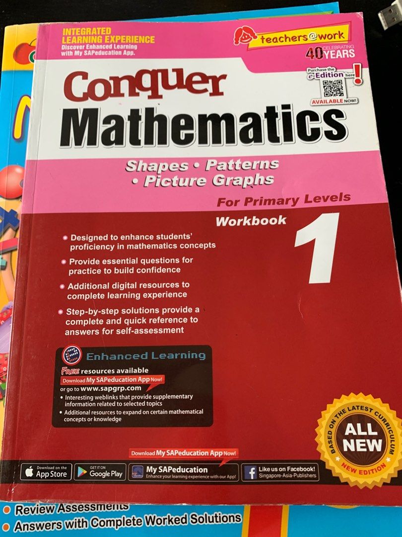 Mathematics Primary 1 Assessment Books & take Mock Question papers for free (English & Maths ...