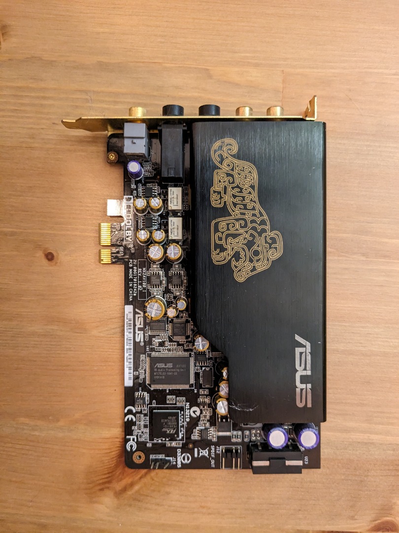 Asus Essence stx pci express sounf card, 電腦＆科技, 電腦周邊及配件, 電腦周邊產品 - Carousell