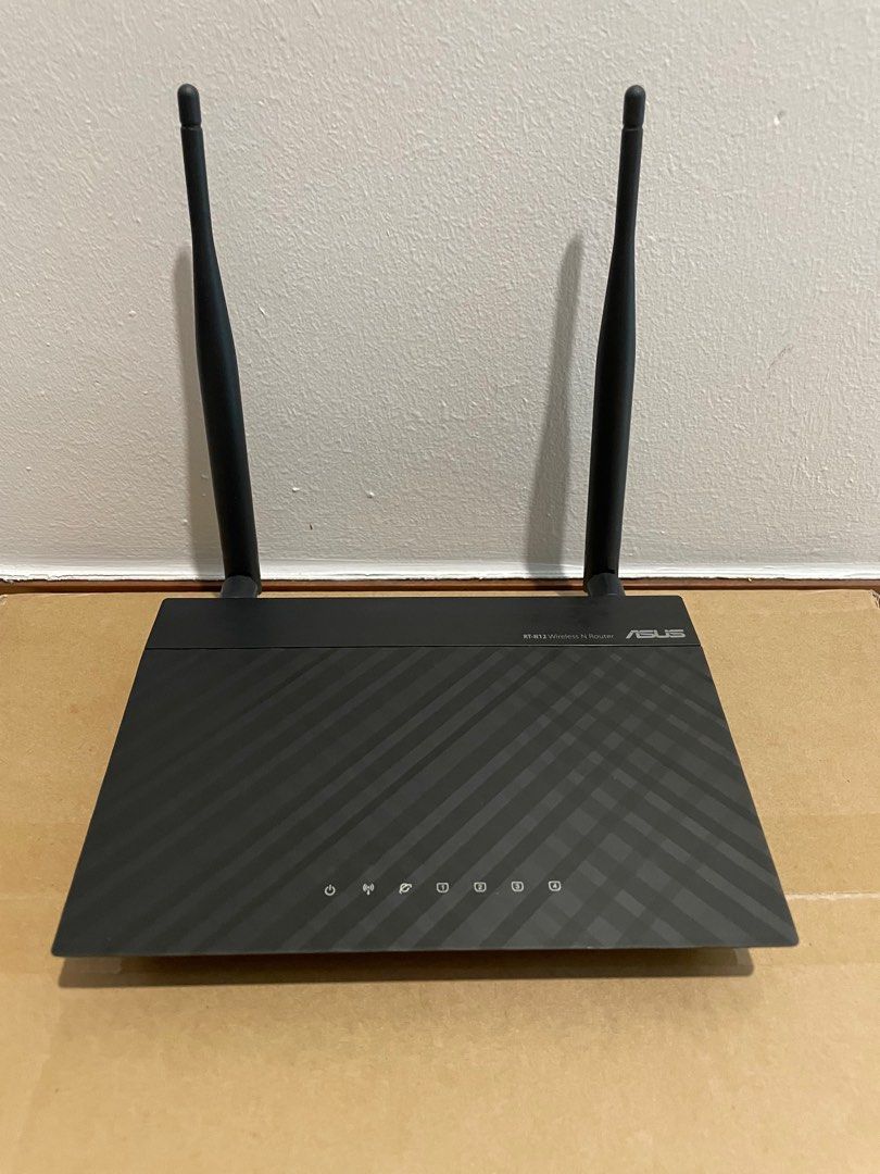 Asus RT-N12 Wireless N Router (Used), Computers & Tech, Parts ...